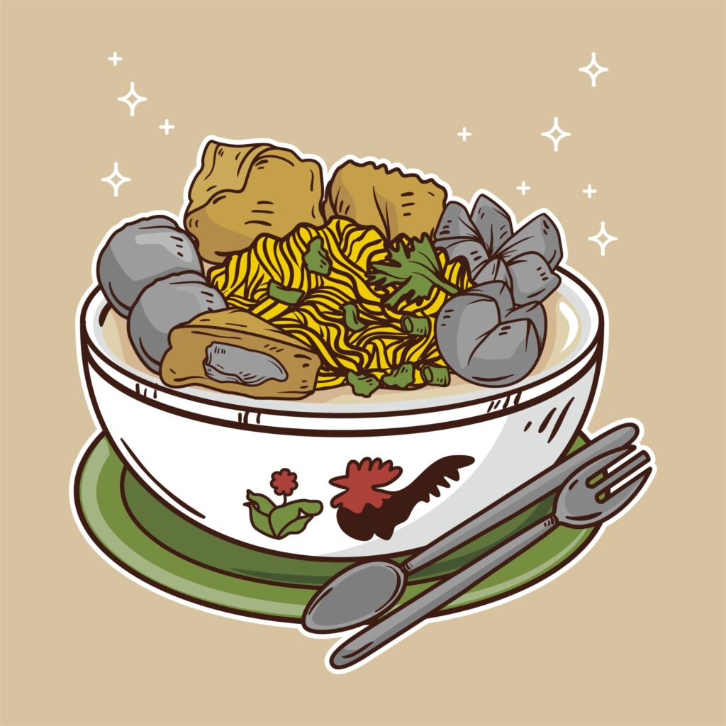 Delicious Bakso Vector - DeviloArts