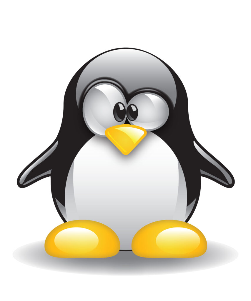 Linux Logo Vector - DeviloArts